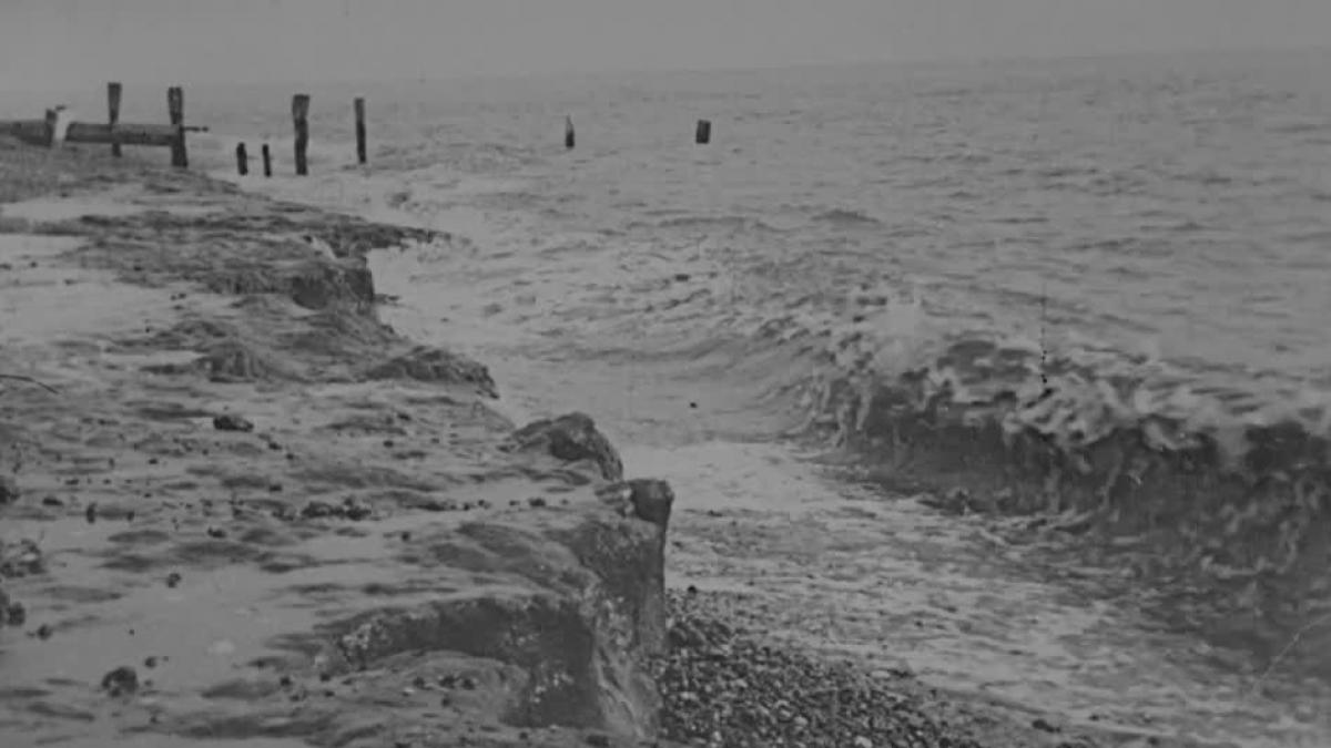Watch Launch of the Worthing Lifeboat Emerging from the Boathouse ...