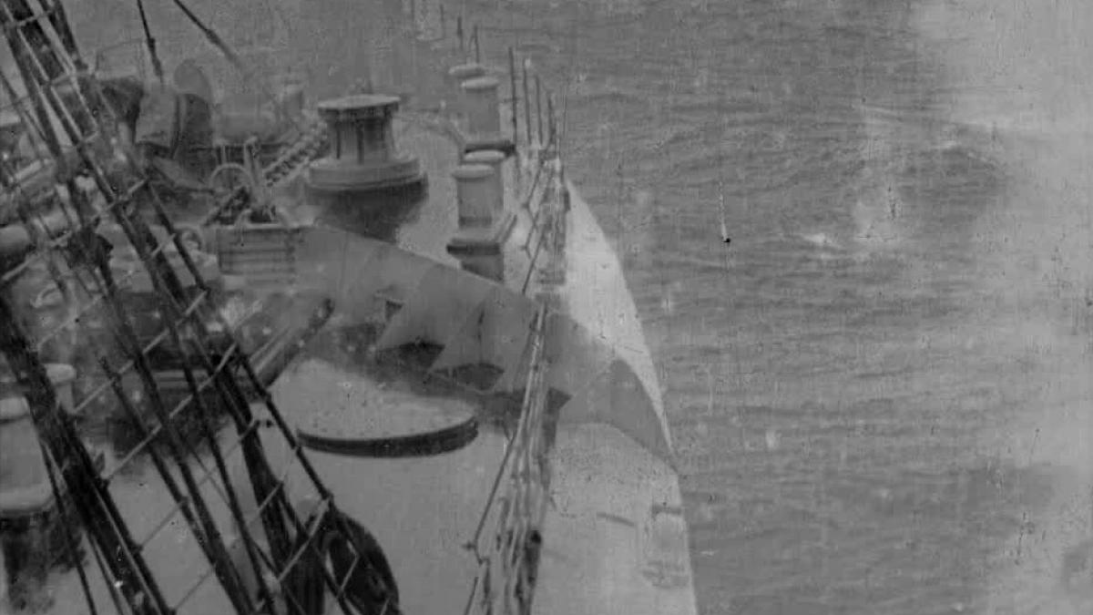 Watch Waves Break on Bow of a Ship online - BFI Player