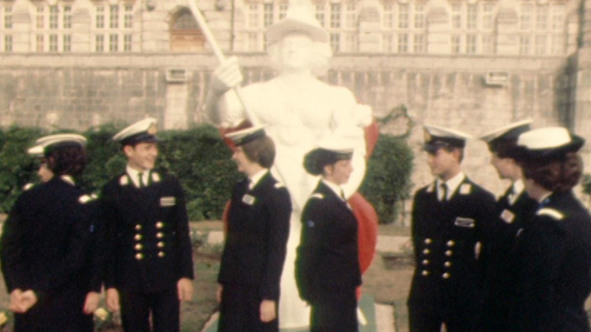 Watch Women Royal Naval Officers pass out at Dartmouth Britannia Royal ...