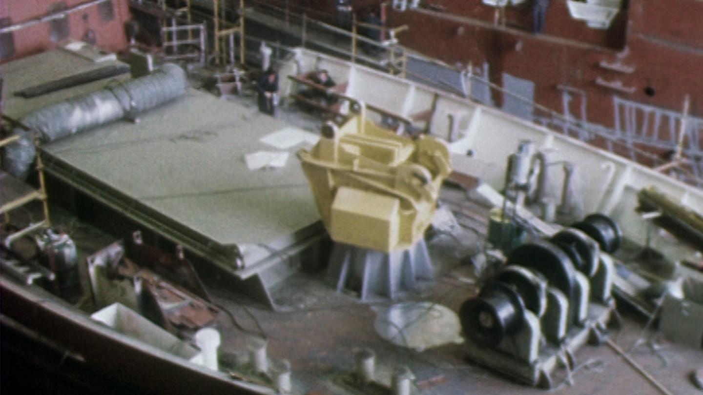 Watch Large Freighter is being Built at Appledore Shipyard online - BFI ...