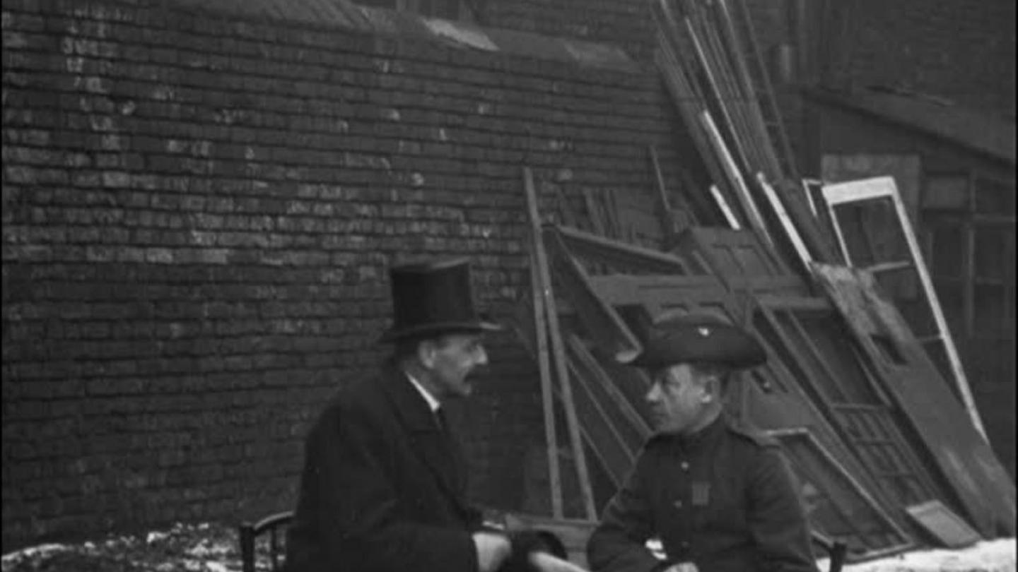 Watch Ralph Pringle Interviewing Private Ward V.C. Hero in Leeds (1901 ...