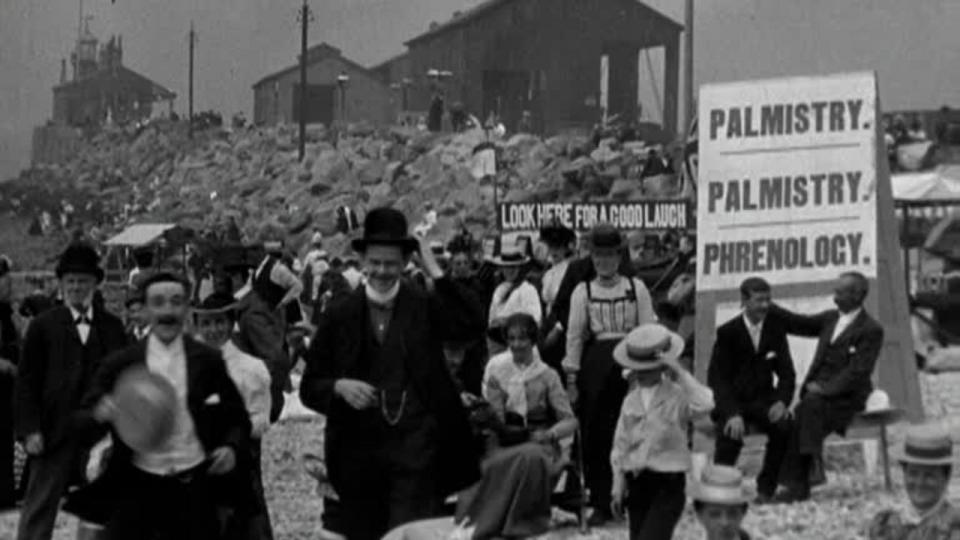 Watch Scenes by the Stone Jetty, Morecambe (1902) online - BFI Player