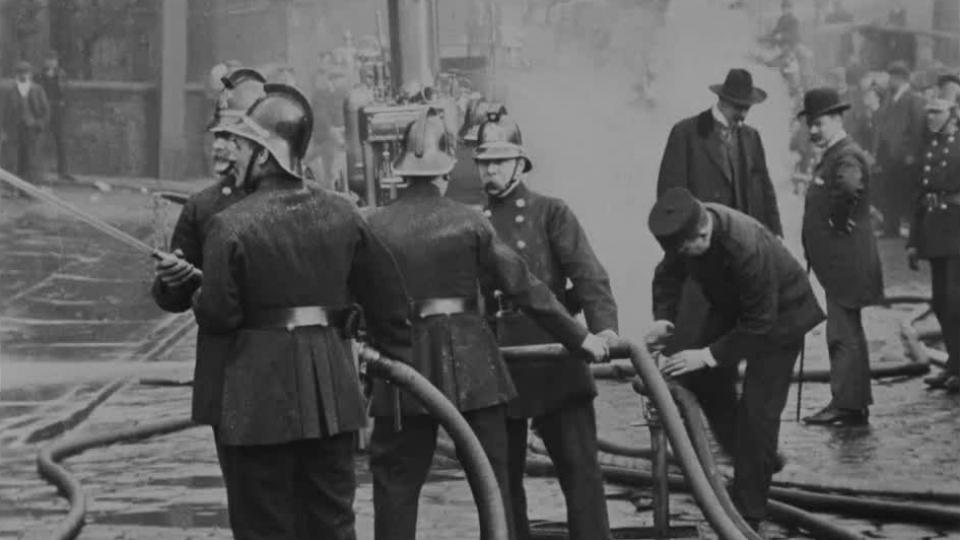 Watch Dewsbury Fire Brigade C. 1900 online - BFI Player