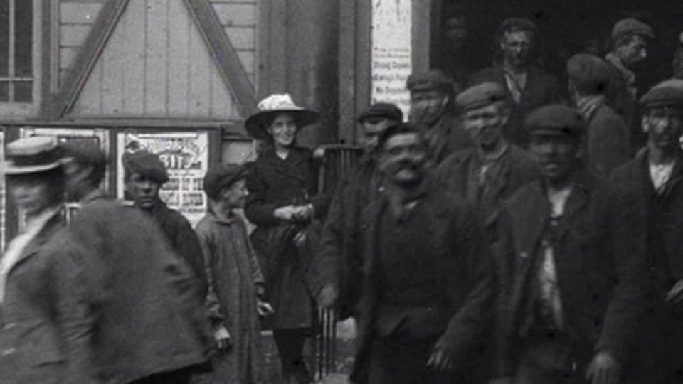 Watch Creswell and Langwith Miners, Mansfield (1900) online - BFI Player